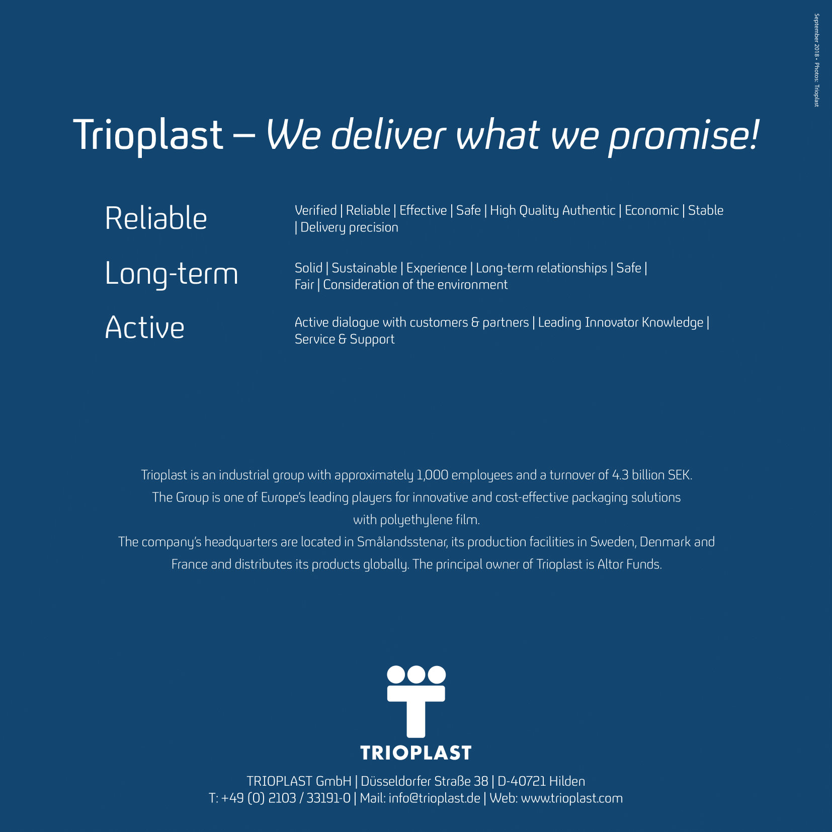 The Art of Stretchfilm by TRIOPLAST – EUMOS